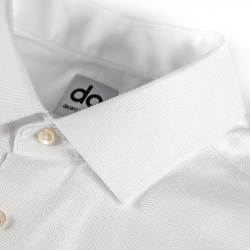 The Oxford in White – Decent Apparel