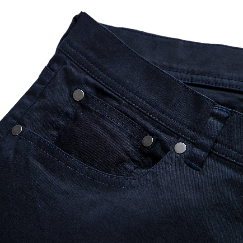 The Lightweight 5-Pocket in Navy Blue – Decent Apparel